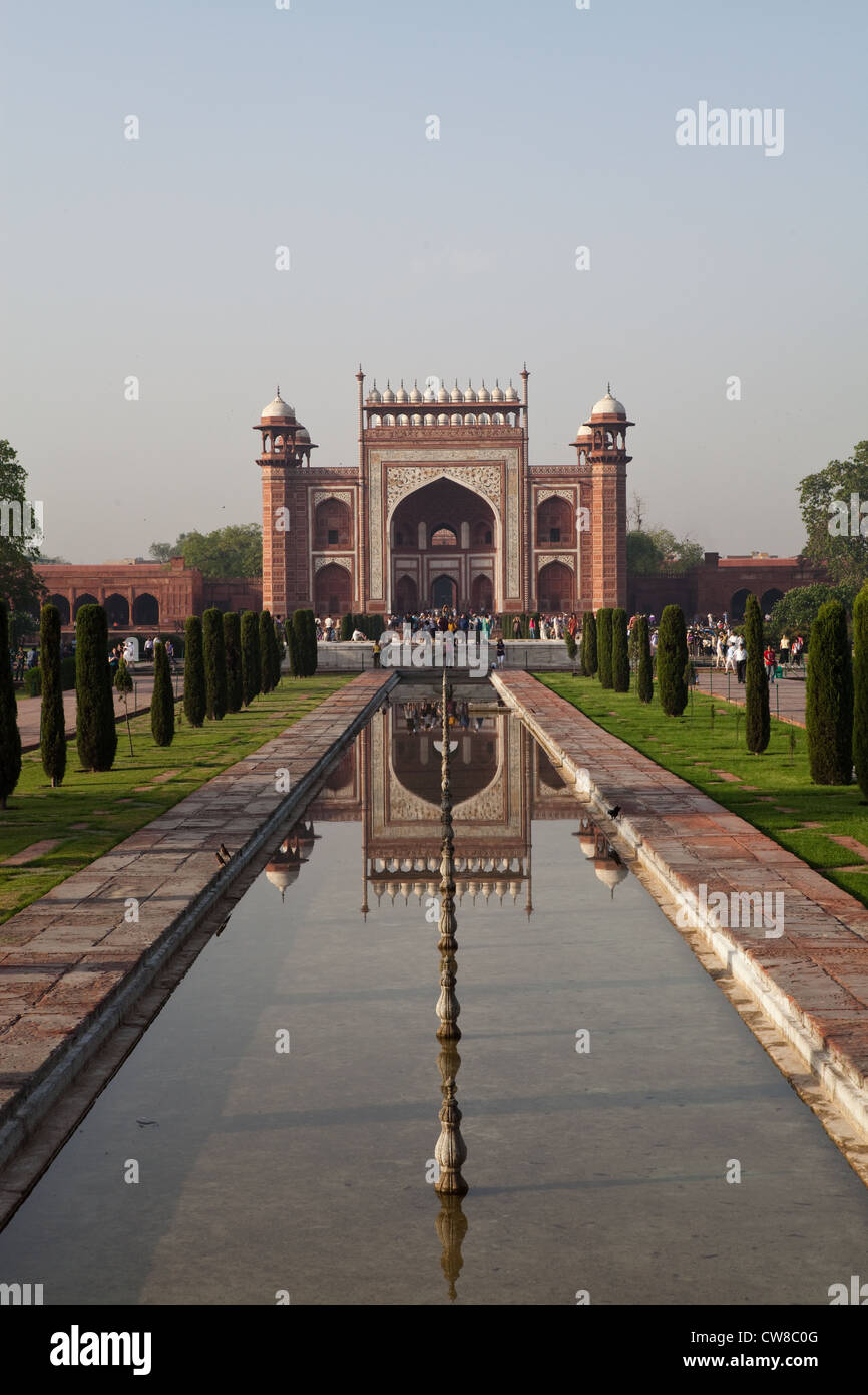Taj mahal india great gate hi-res stock photography and images - Alamy