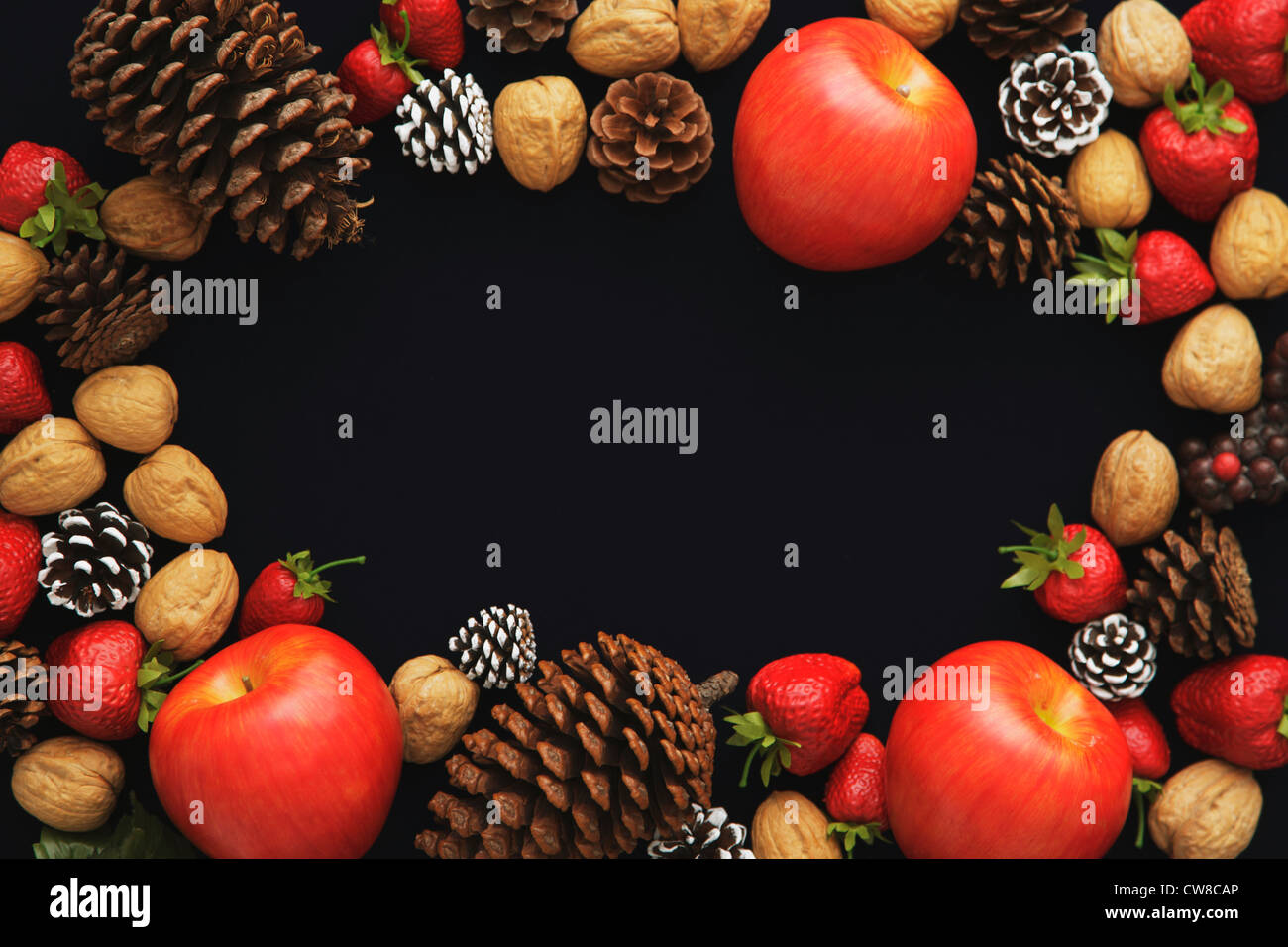 Close Up Of Various Fruits Stock Photo - Alamy