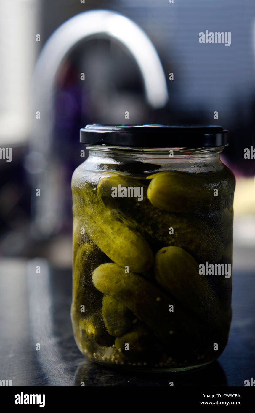 Vegetable Pickles In Jar High Resolution Stock Photography and Images ...
