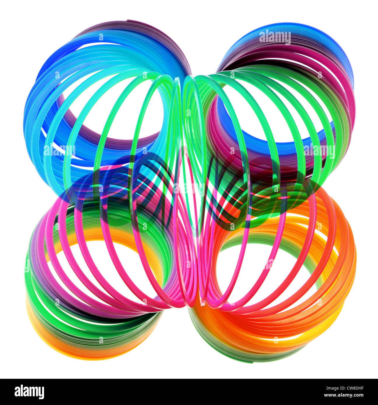 Coil Spring Toys Stock Photo - Alamy