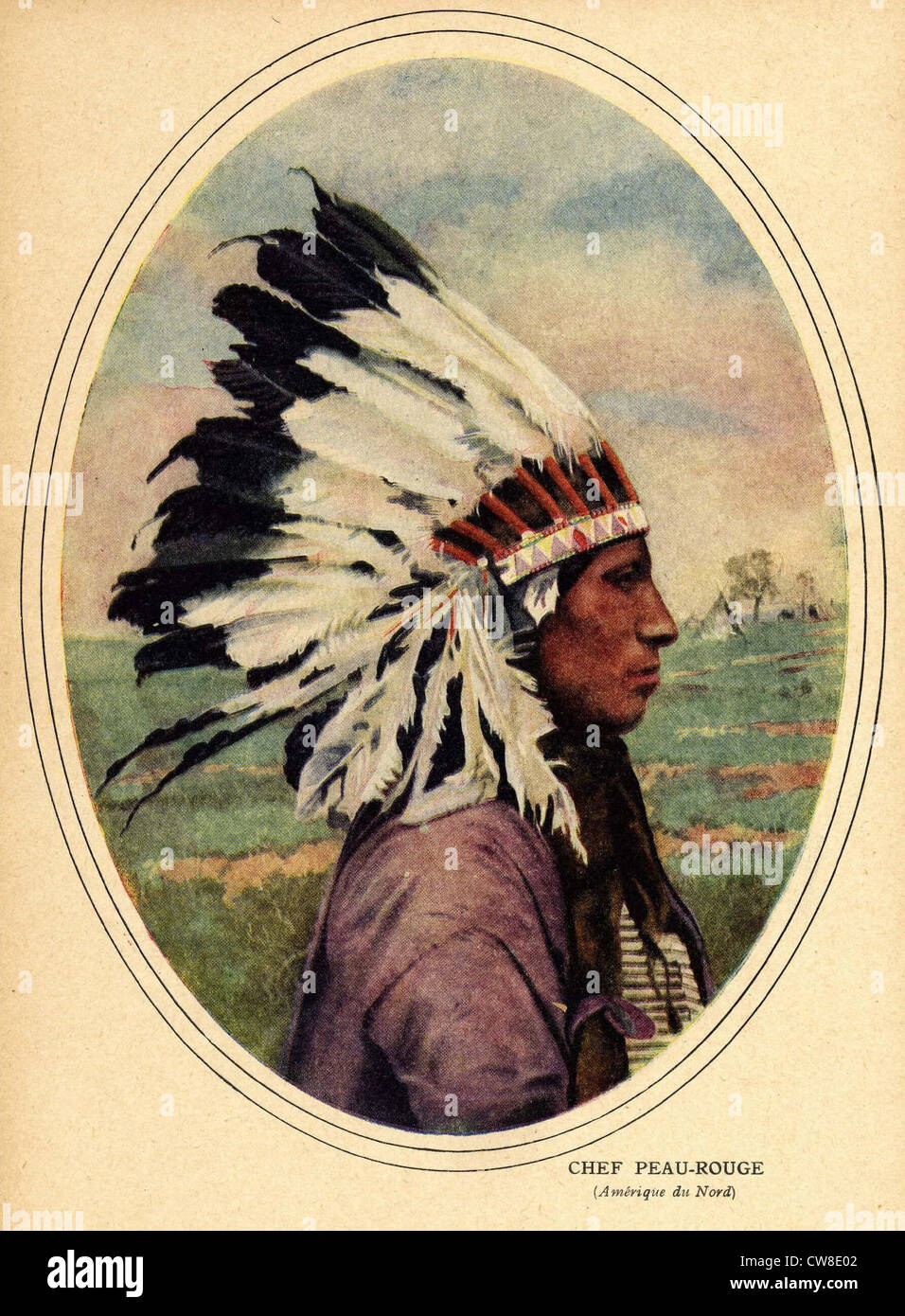 Native Chief Profile High Resolution Stock Photography and Images - Alamy