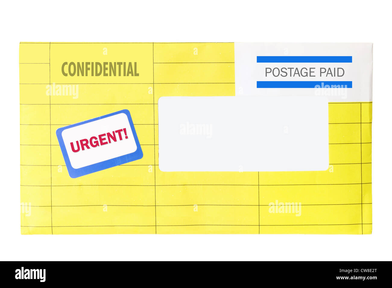 Urgent mail envelope hi-res stock photography and images - Alamy