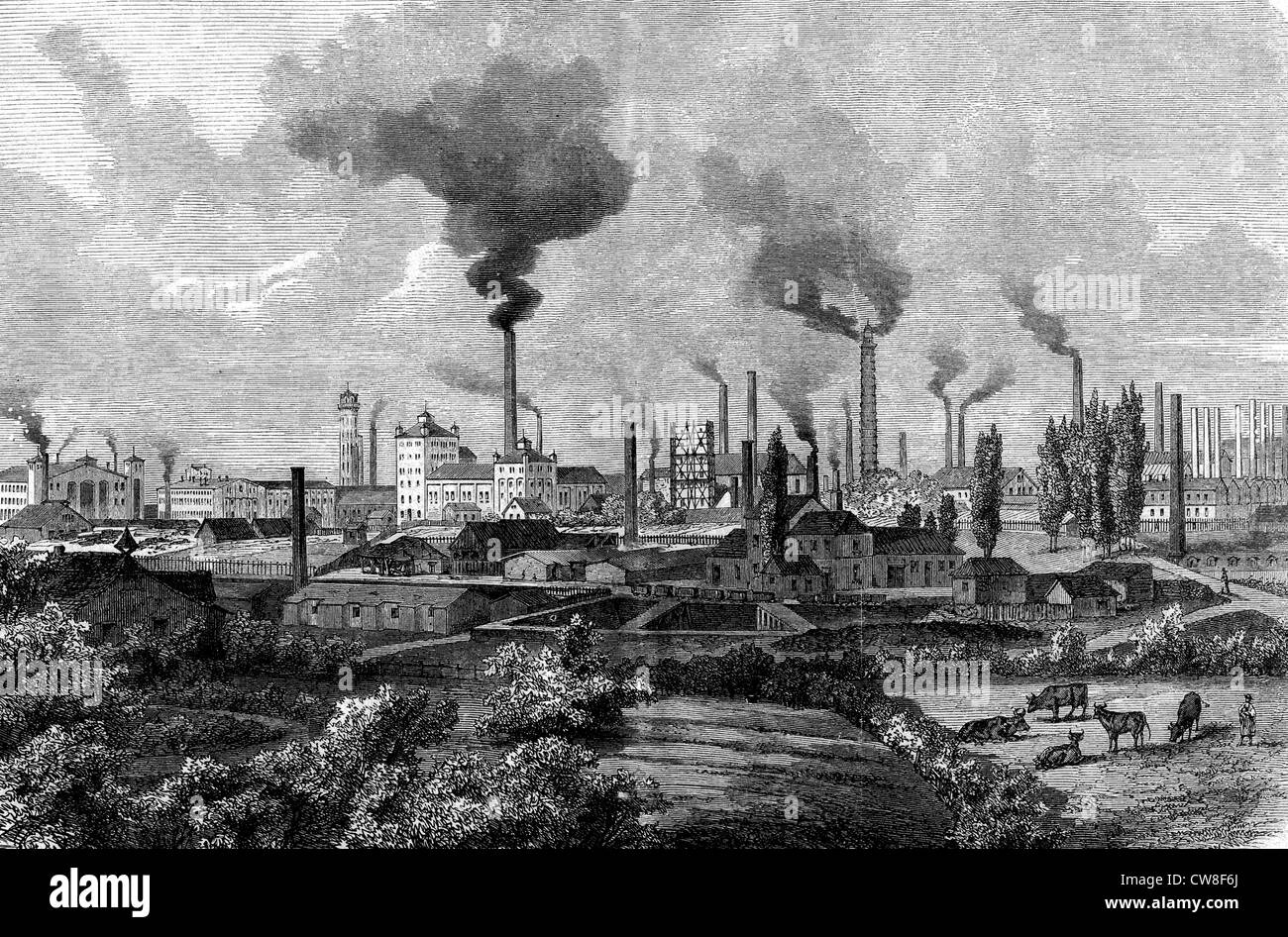 Krupp cannon factory in essen hi-res stock photography and images - Alamy