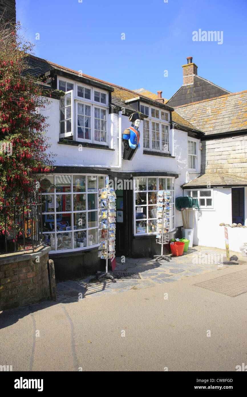 The Village store in Port Isaac Cornwall Stock Photo - Alamy