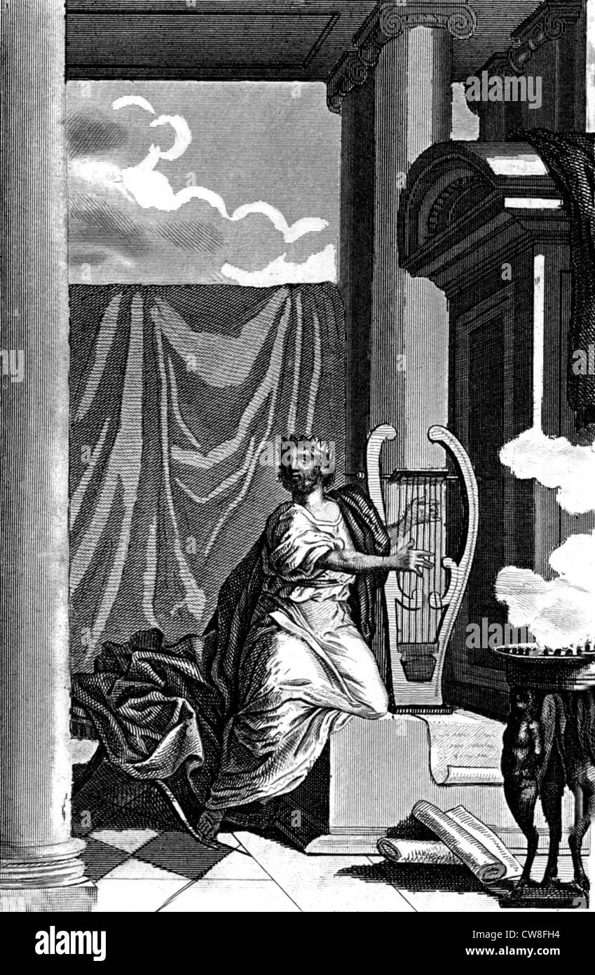 David Playing Harp High Resolution Stock Photography and Images - Alamy