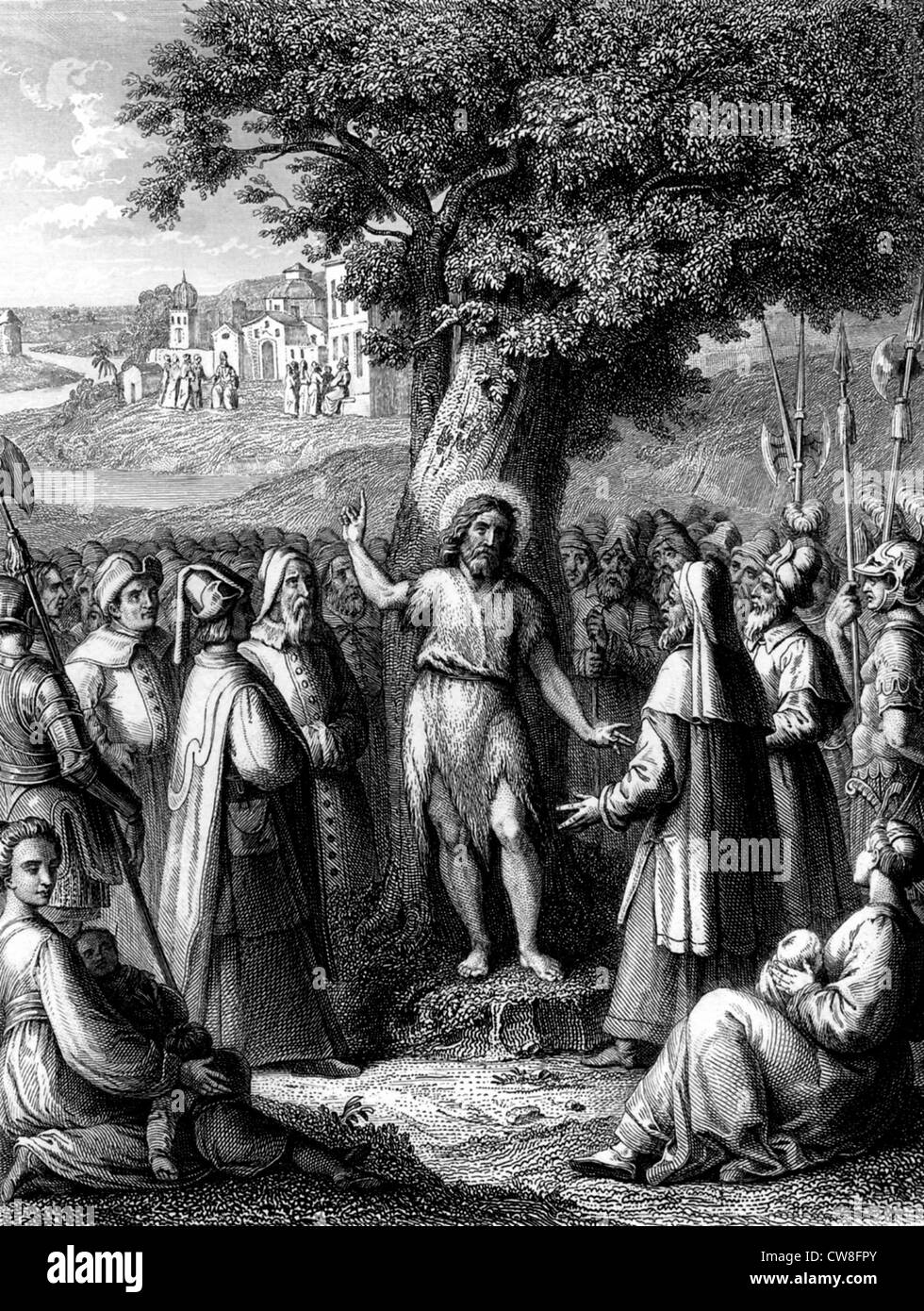 Preaching Of John The Baptist High Resolution Stock Photography and ...