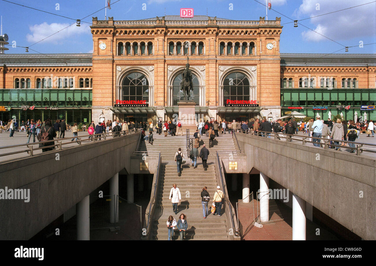 Hanover Central Station Stock Photo - Alamy