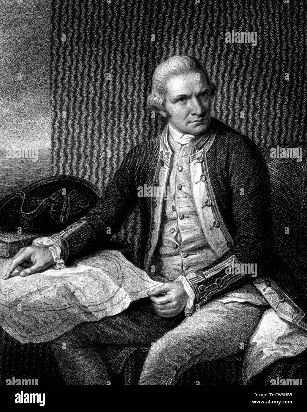 James Cook Map High Resolution Stock Photography and Images - Alamy