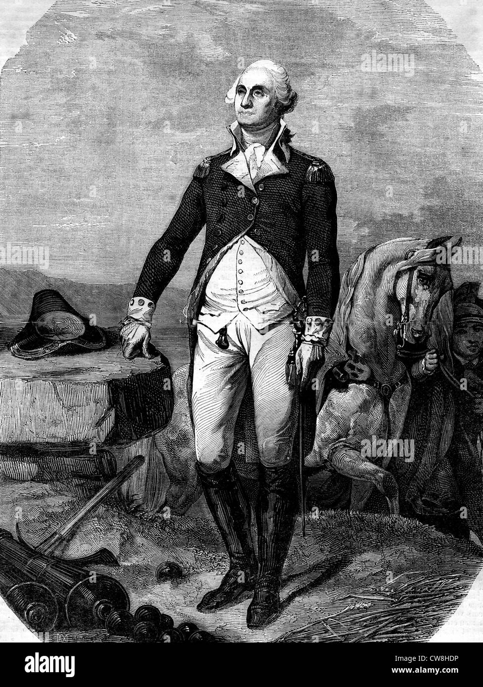 George Washington Black and White Stock Photos & Images - Alamy