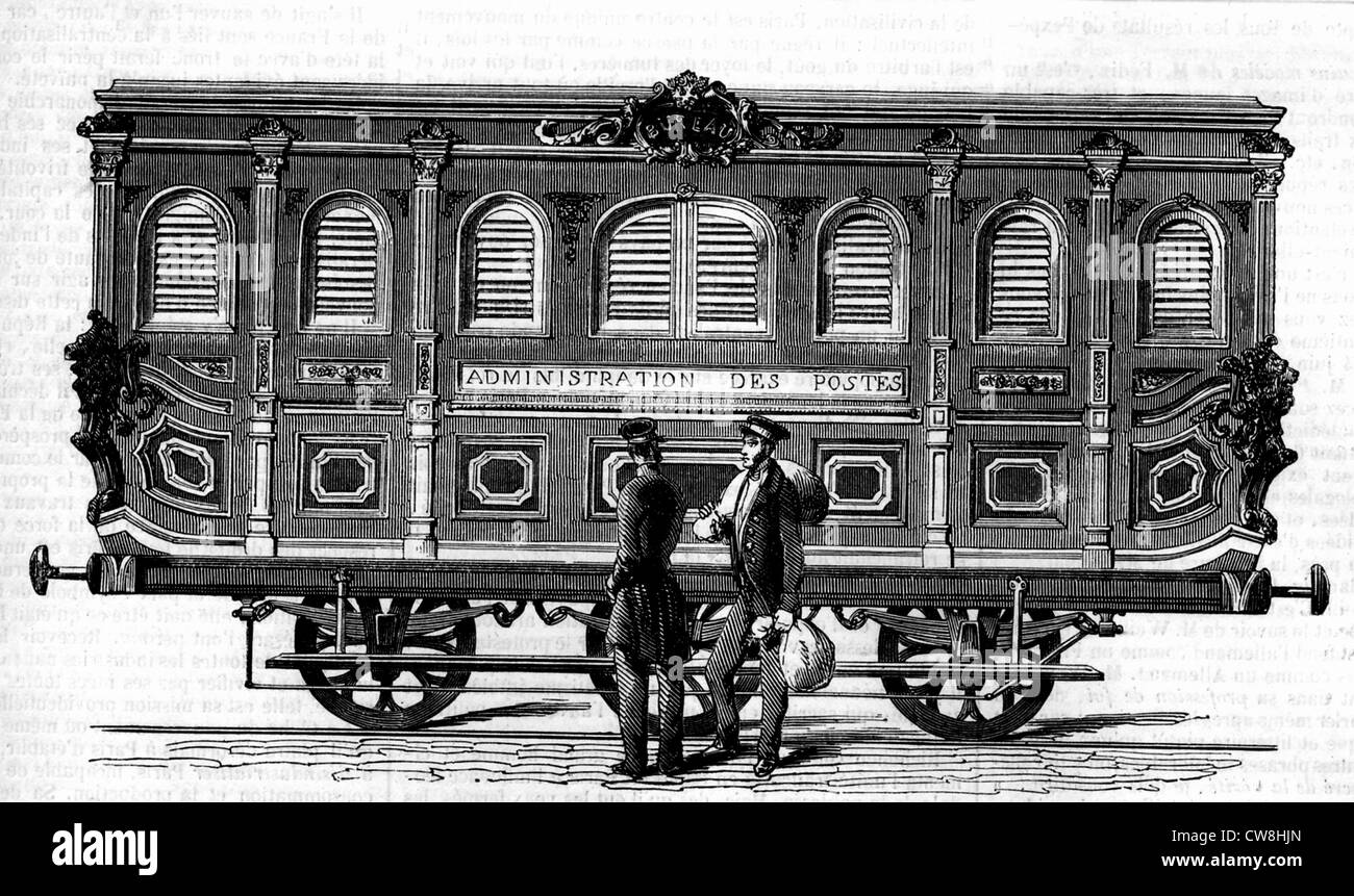 19th Century Mail Wagon High Resolution Stock Photography and Images ...