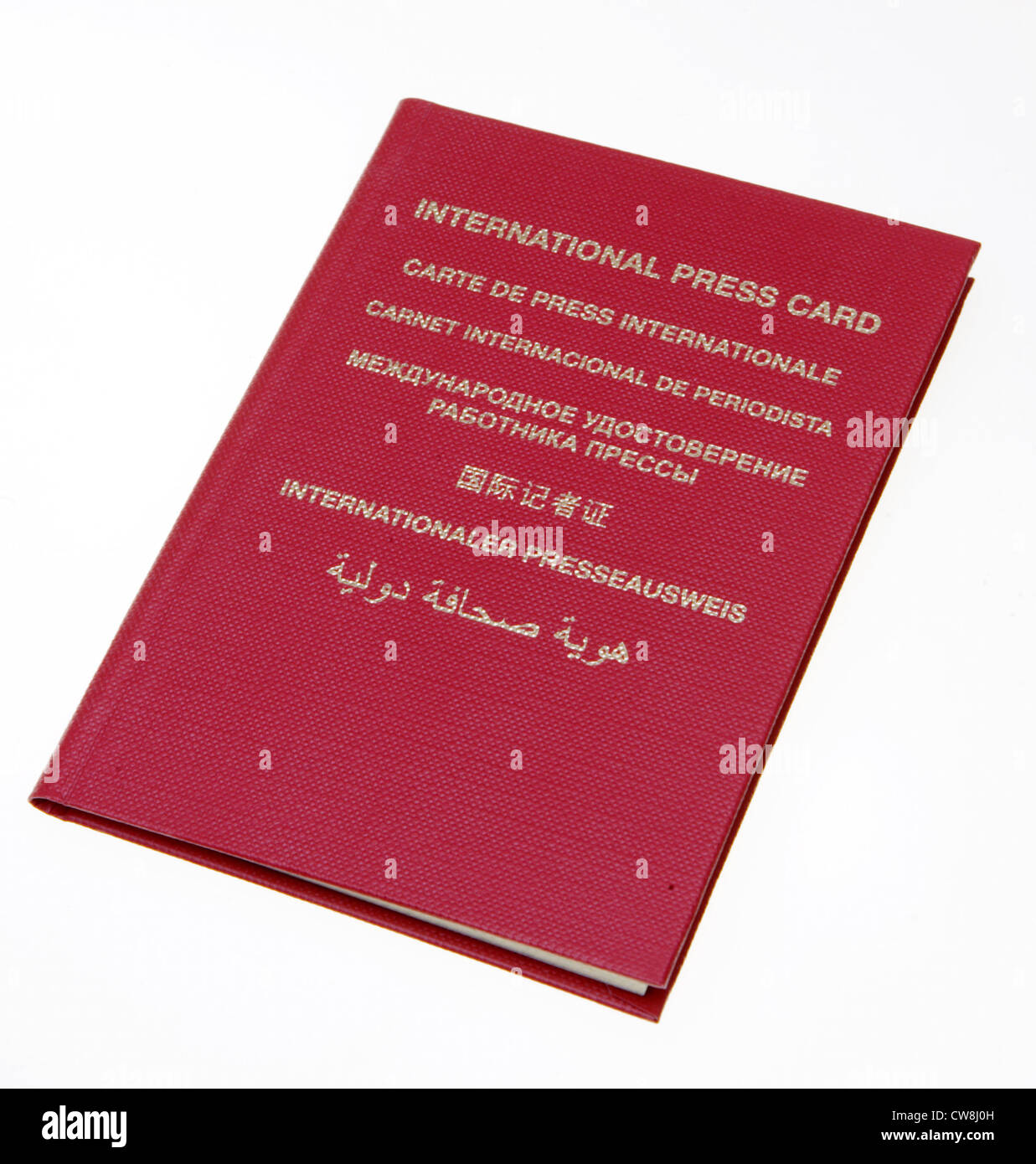 Press card hi-res stock photography and images - Alamy