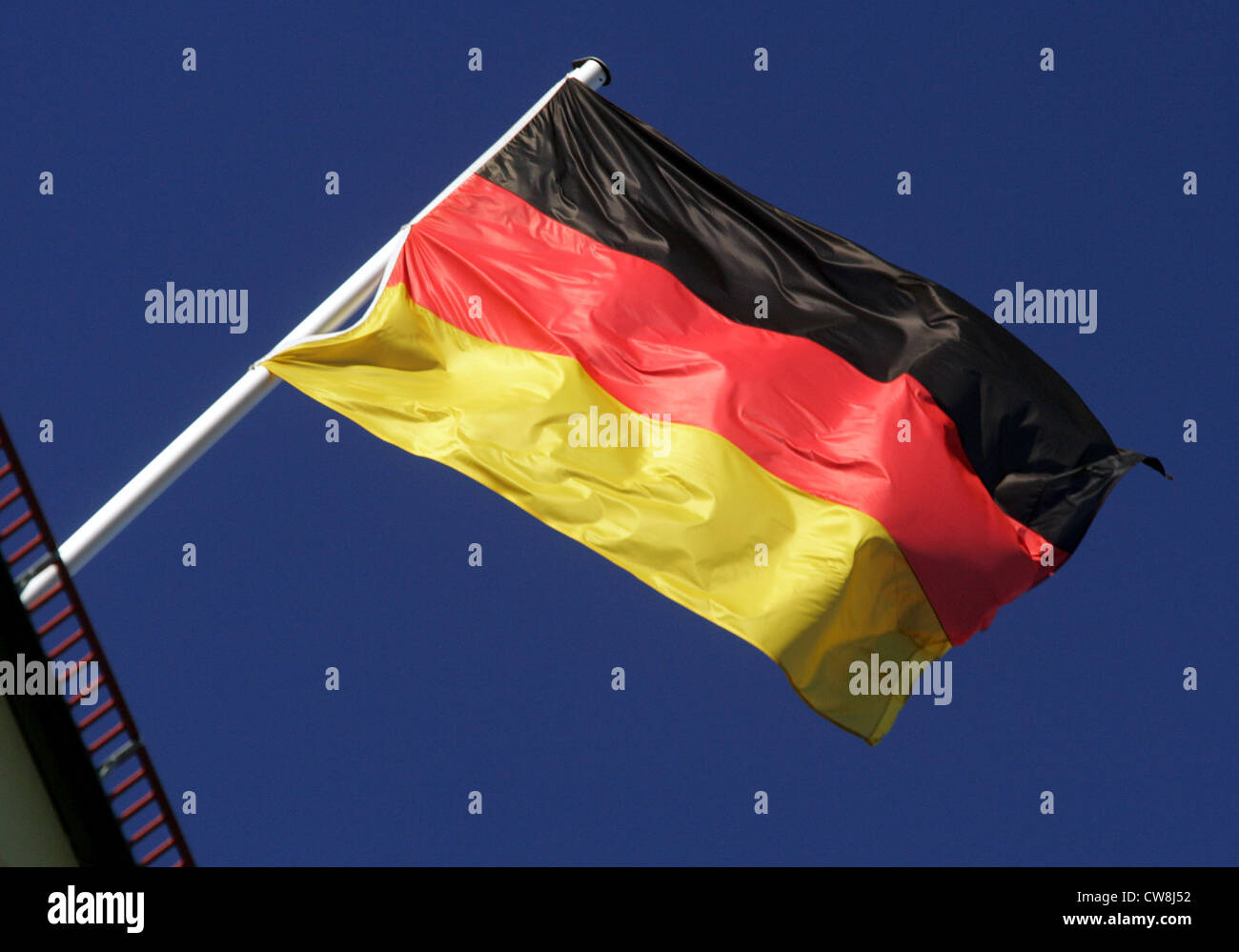 Germany flag germany flag hi-res stock photography and images - Alamy
