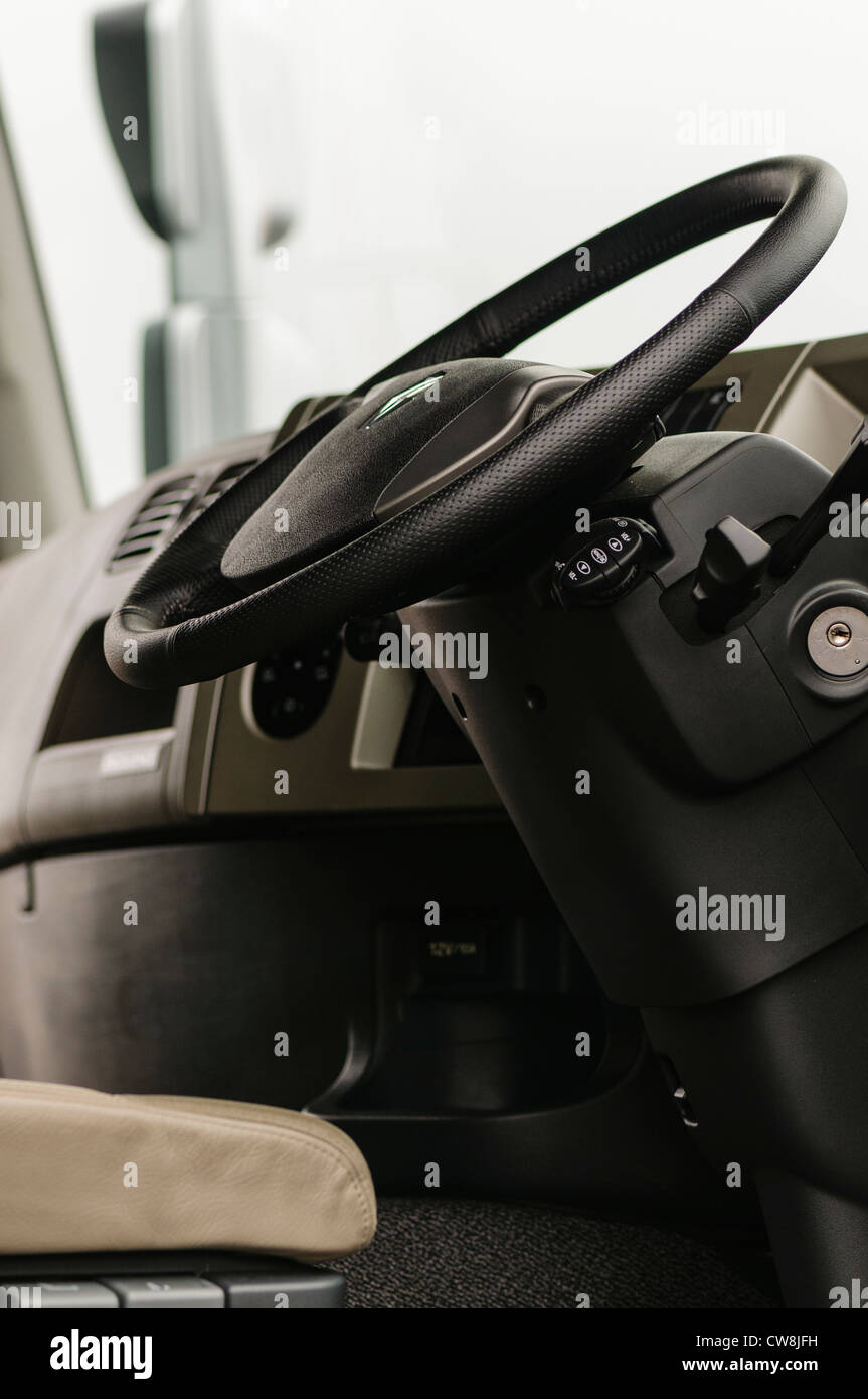 Lorry cab interior hi-res stock photography and images - Alamy