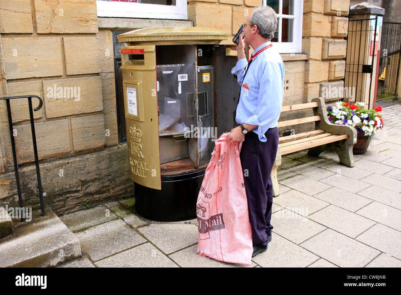 Emptying post box hi-res stock photography and images - Alamy