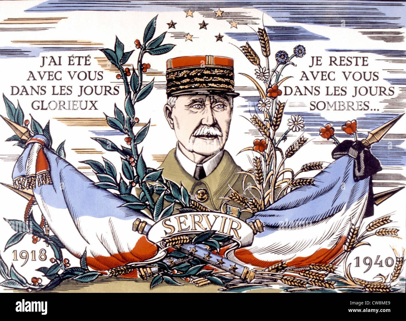Marechal Petain imagery Stock Photo - Alamy