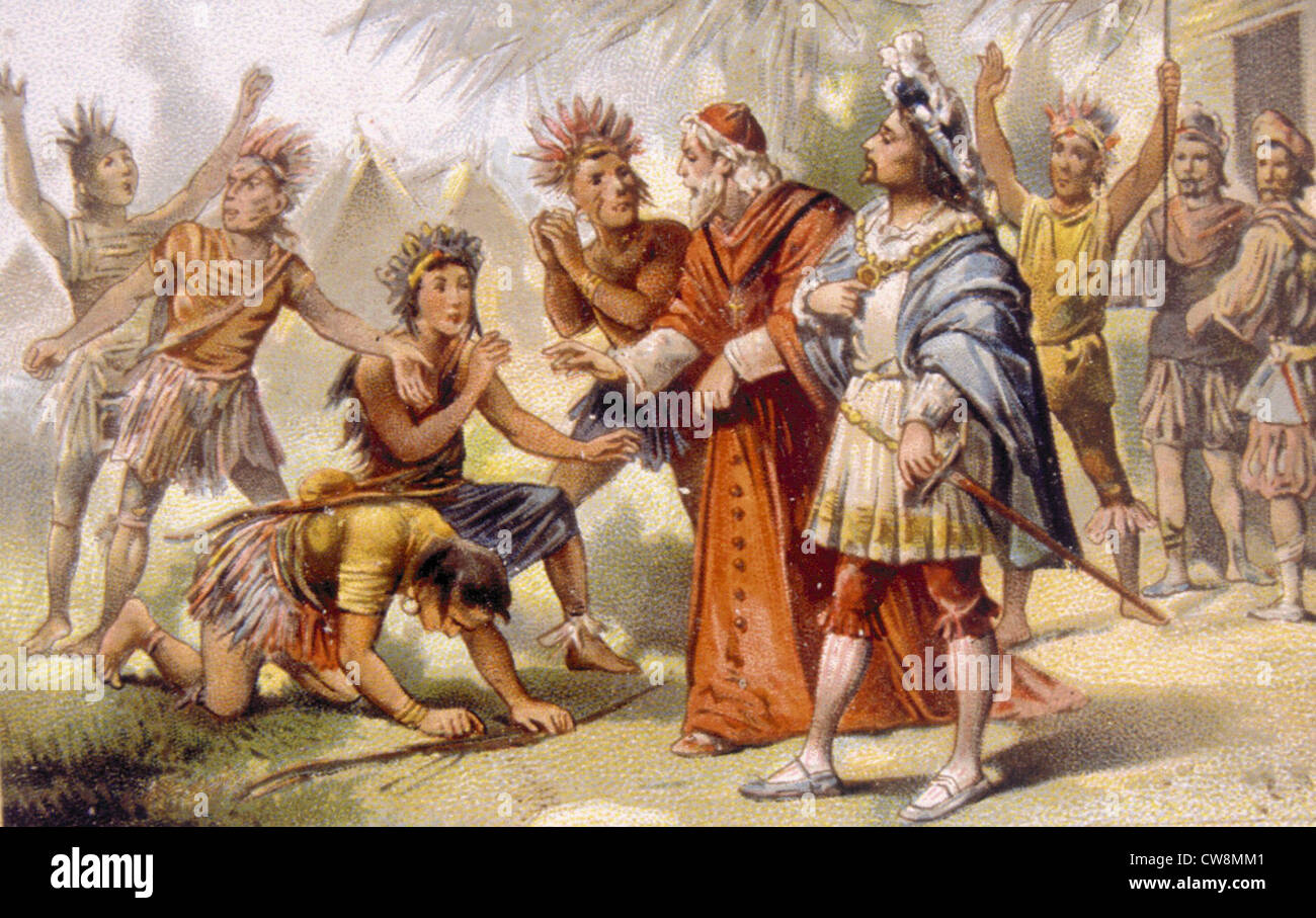 Bartholomew de Las Casas, advertisement Stock Photo - Alamy