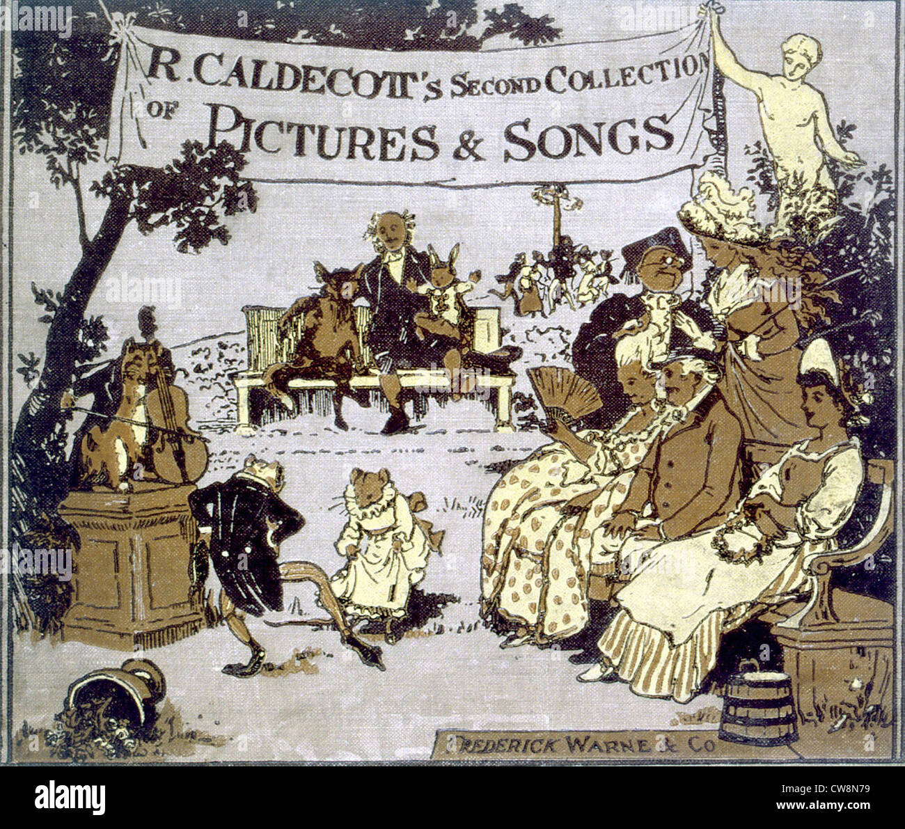 Song illustration by Randolph Caldecott Stock Photo - Alamy