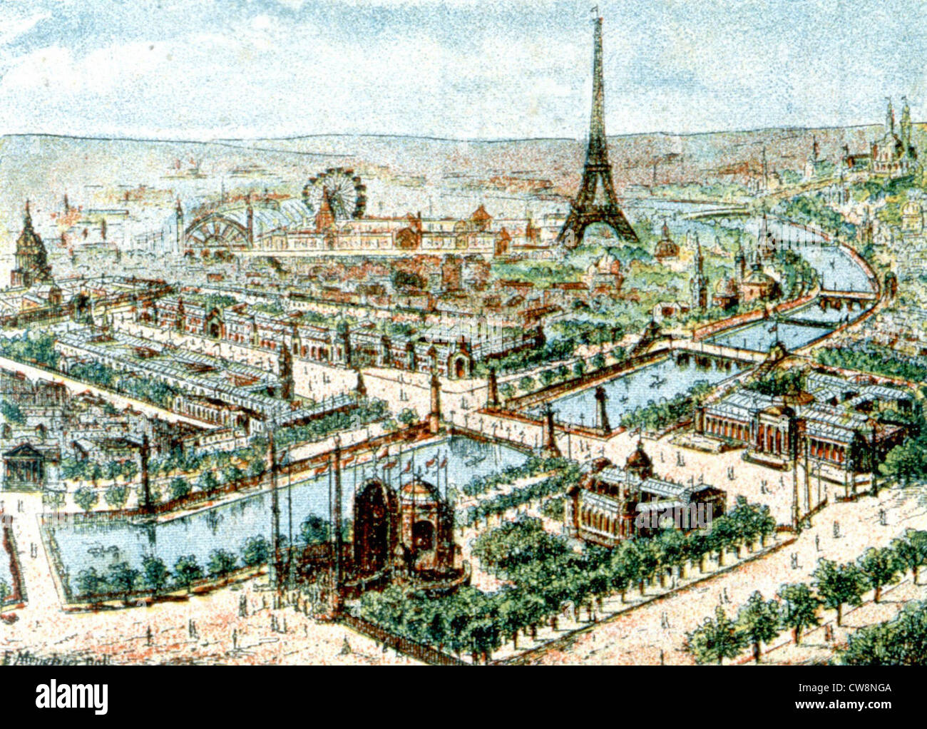 Worlds fair paris hi-res stock photography and images - Alamy