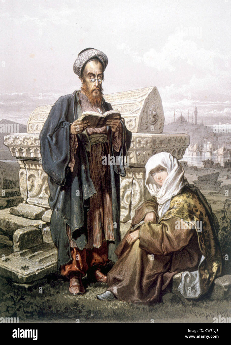 Jewish couple, by Preziosi Stock Photo - Alamy