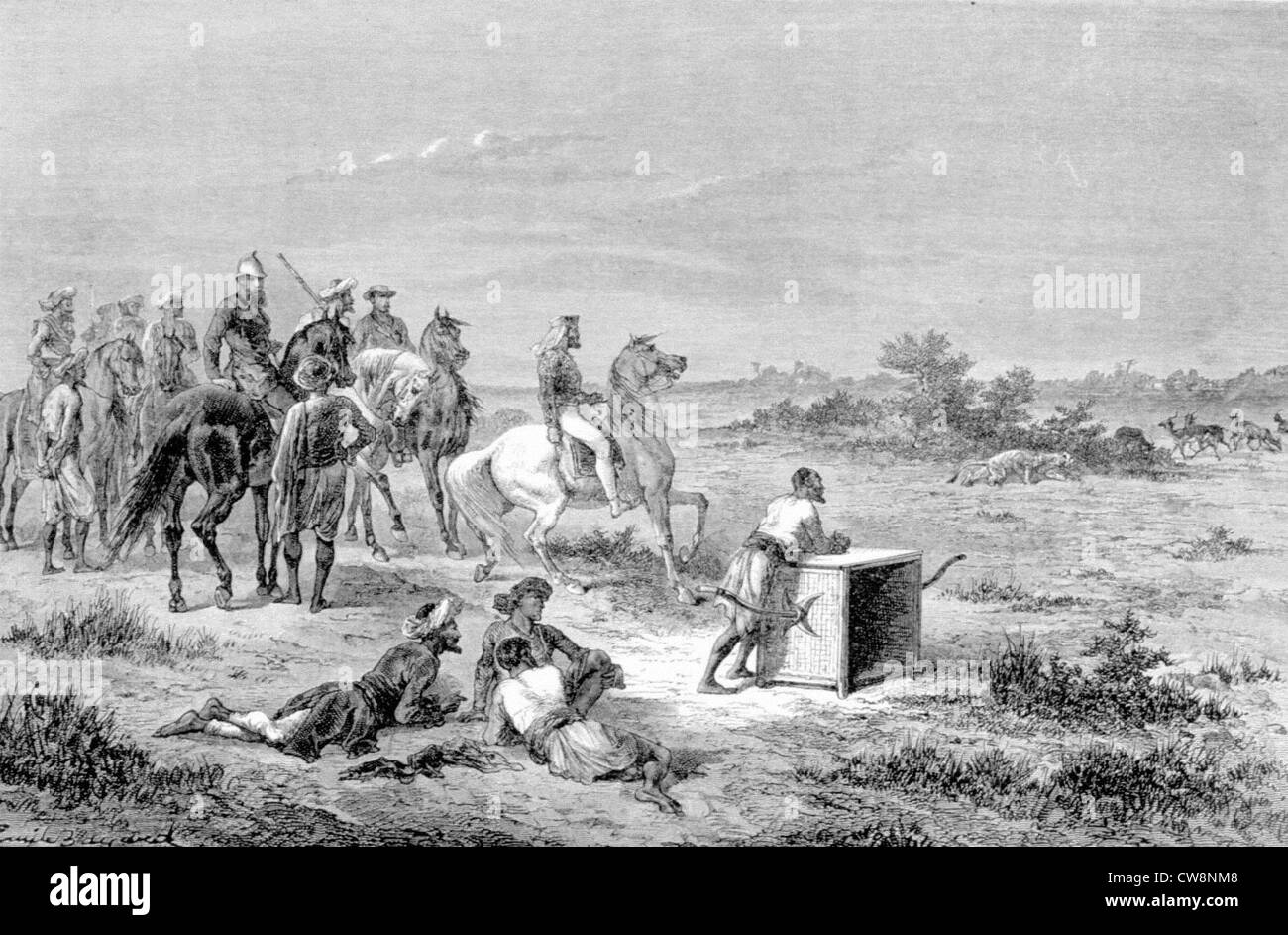 Colonial india hunting hi-res stock photography and images - Alamy