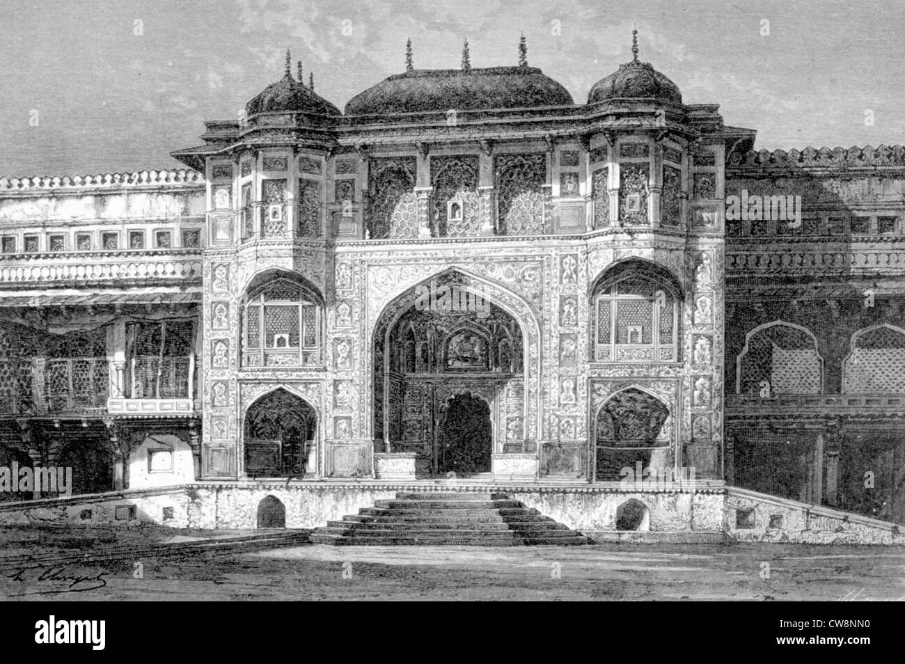 Sowae door in the Amber palace Stock Photo - Alamy