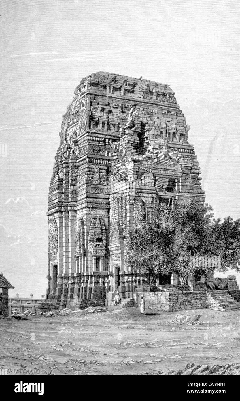 The Vihara temple in the Gwalior fortress Stock Photo - Alamy