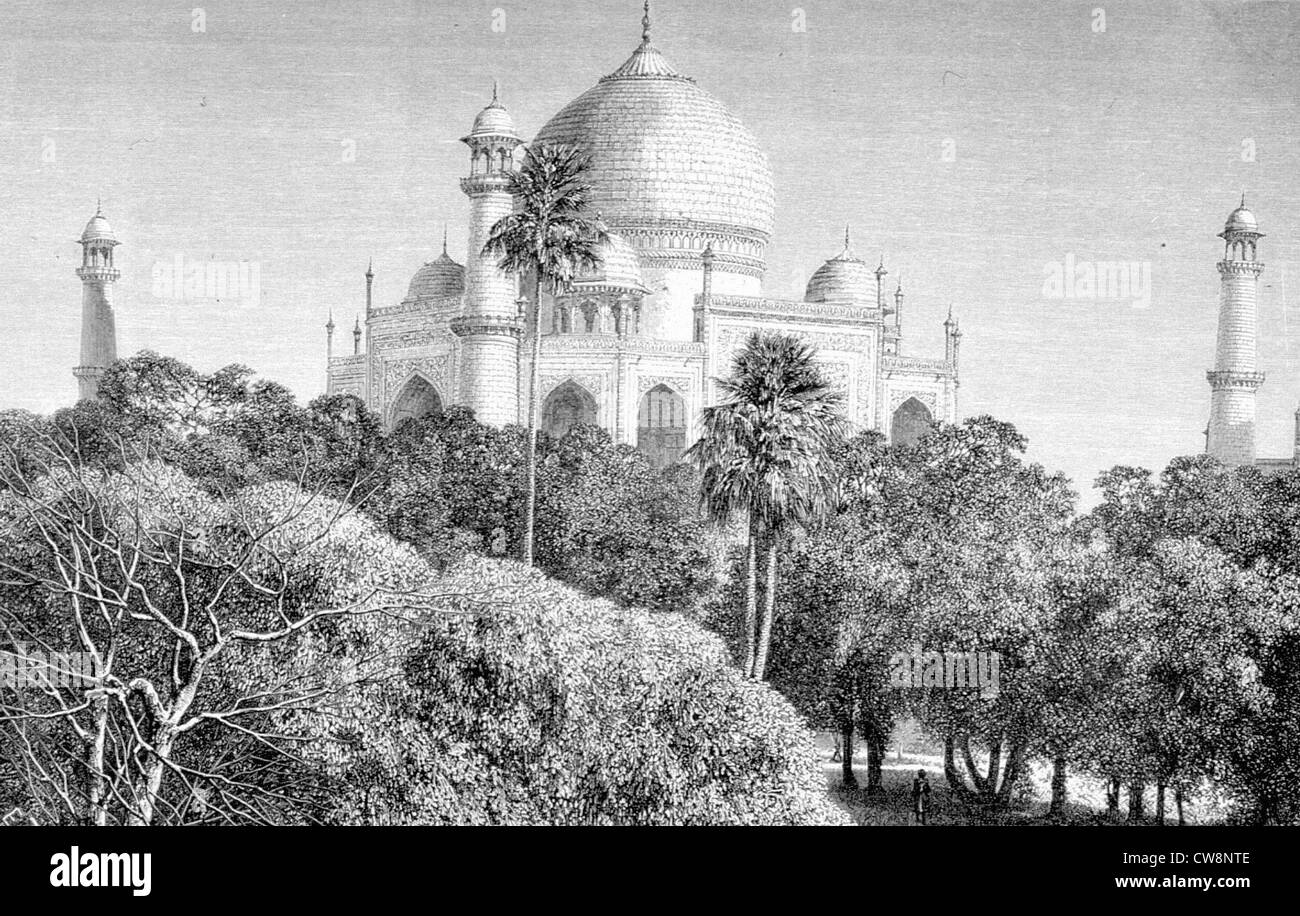 The gardens of the tadj hi-res stock photography and images - Alamy