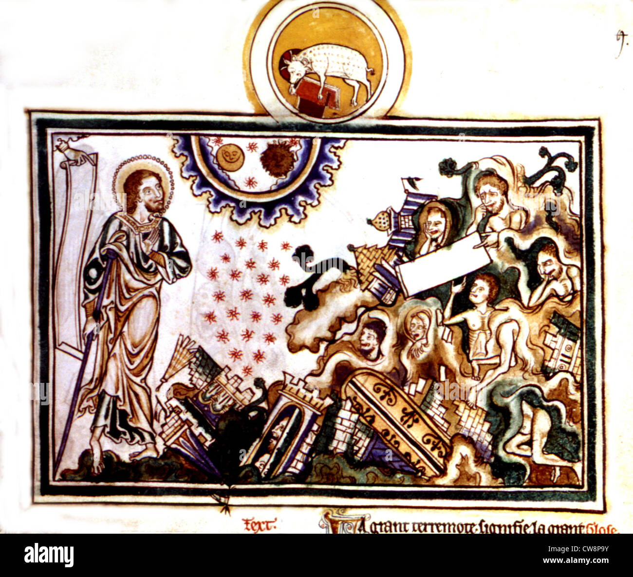 Apocalypse vision 11th century hi-res stock photography and images - Alamy