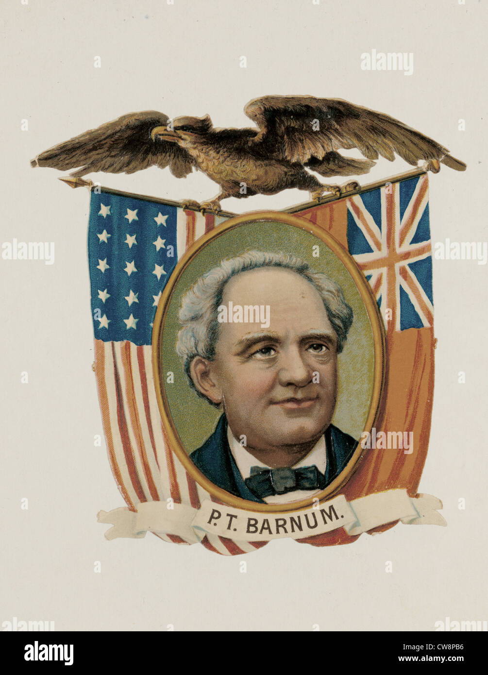 Portrait of P.T. Barnum (1810-1891 Stock Photo - Alamy