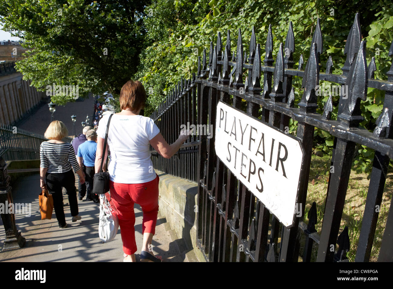 Playfair steps edinburgh hi-res stock photography and images - Alamy