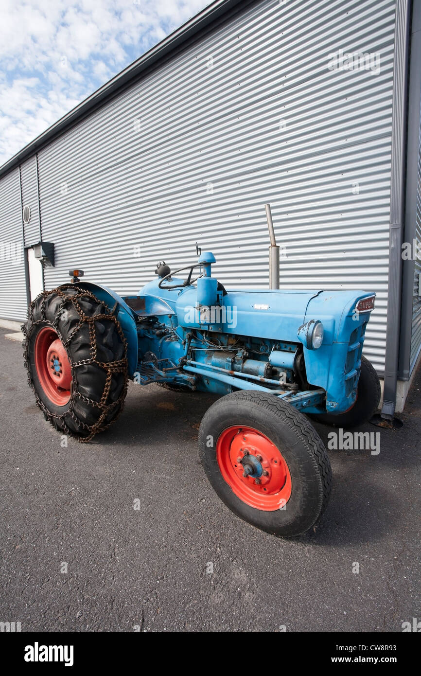 Fordson Super Dexta tractor Stock Photo - Alamy