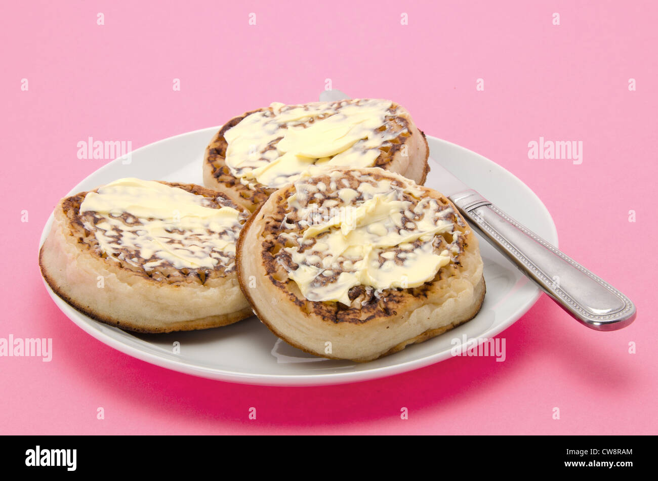 Crumpets hi-res stock photography and images - Alamy
