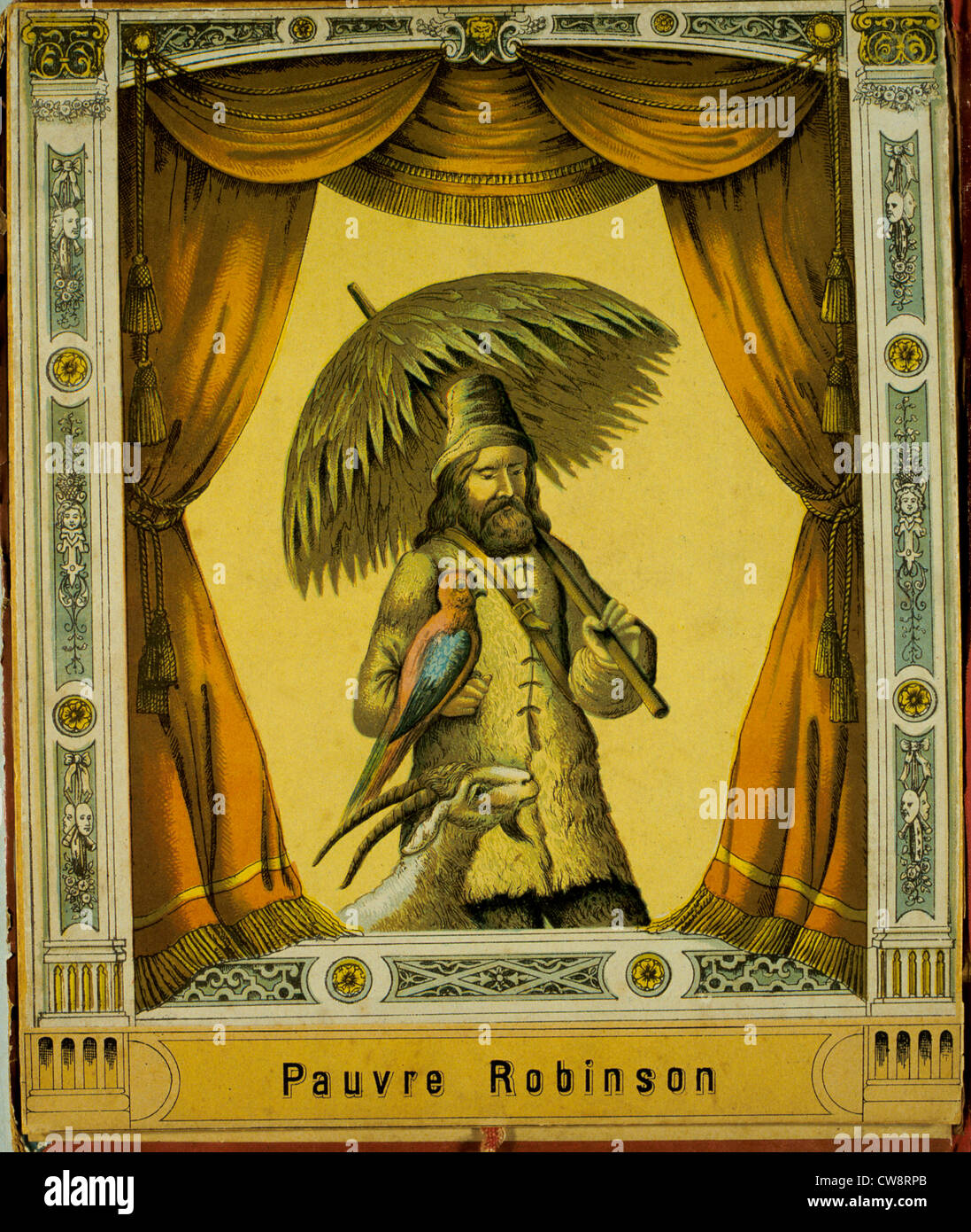 Poor Robinson, by Jules Verne Stock Photo - Alamy