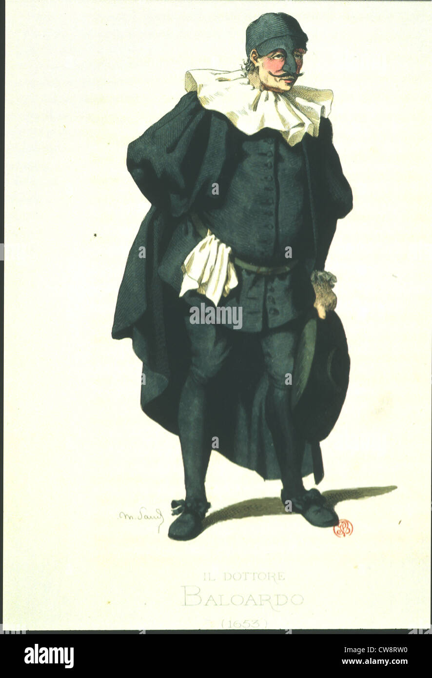 Commedia dell'arte maurice sand hi-res stock photography and images - Alamy