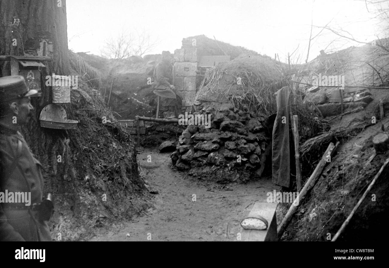 Ww1 Trench Line High Resolution Stock Photography and Images - Alamy