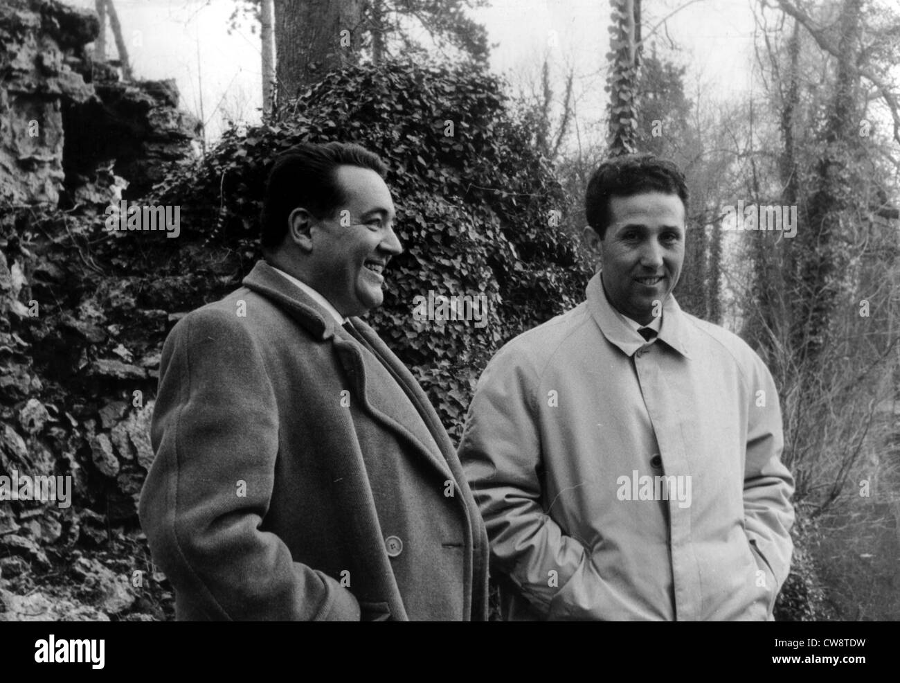 Ben Bella and his lawyer Stock Photo - Alamy