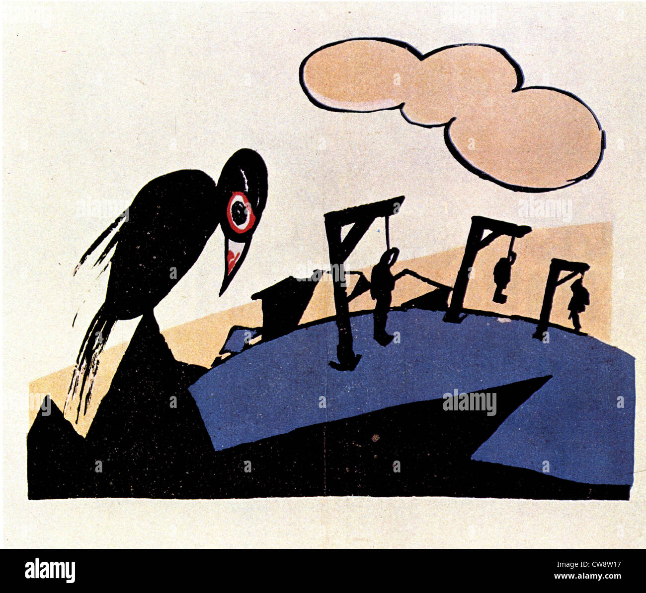 Political poster by Vladimir Maiakovsky Stock Photo - Alamy