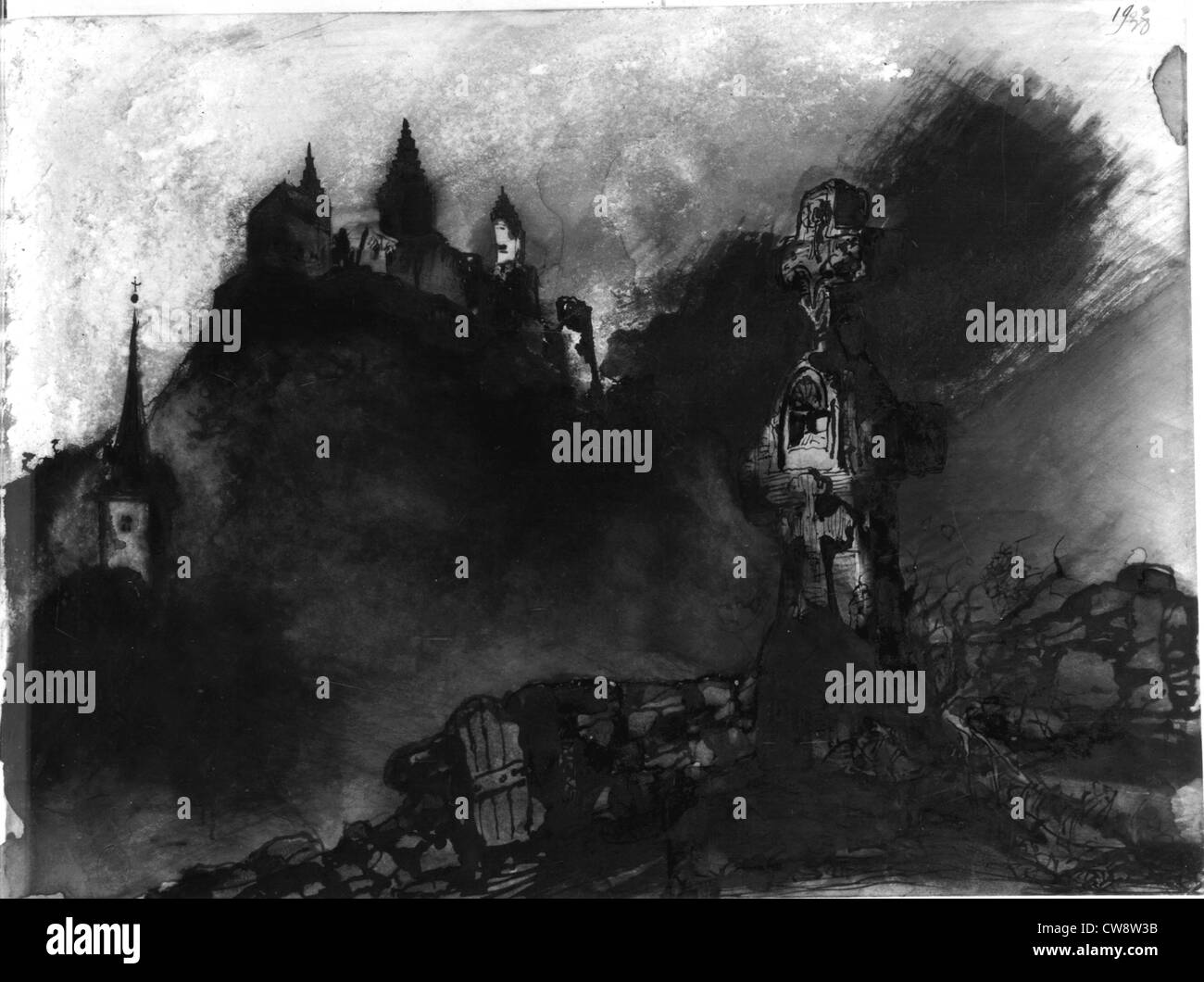 Drawing by Victor Hugo Stock Photo - Alamy