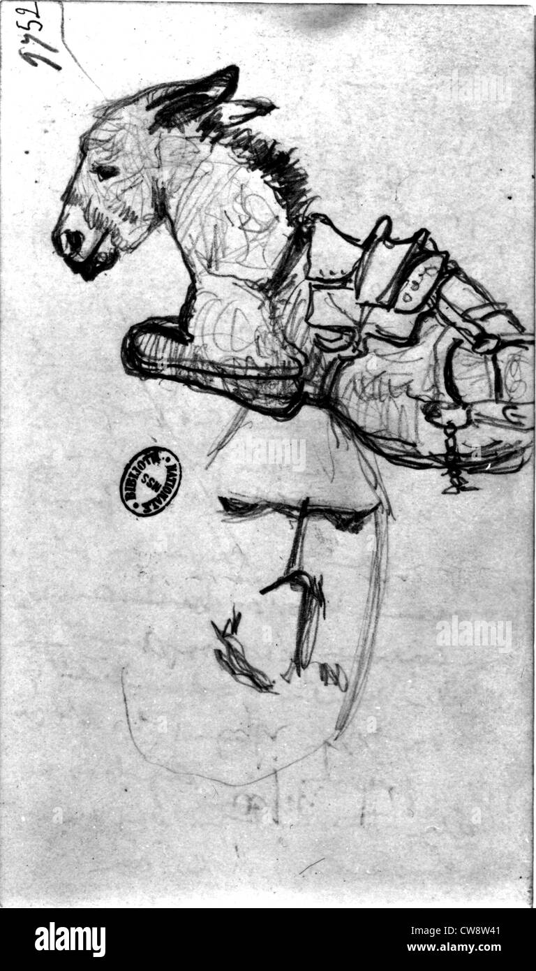 Drawing by Victor Hugo Stock Photo - Alamy