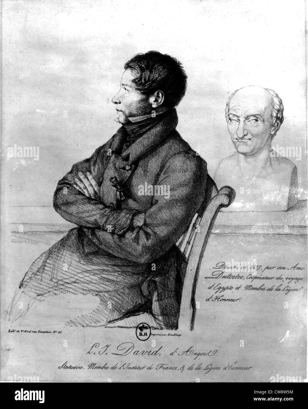 David d'angers hi-res stock photography and images - Alamy