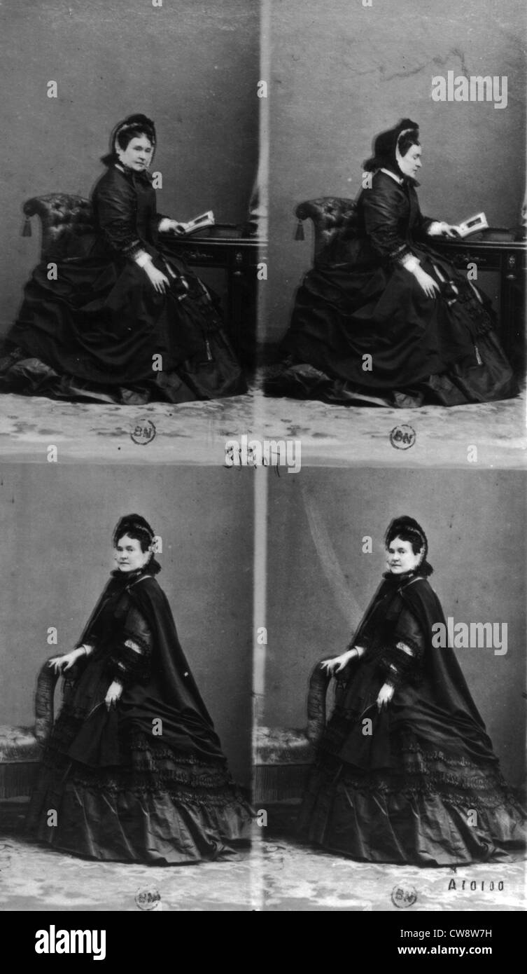 19th second empire woman france mathilde hi-res stock photography and ...