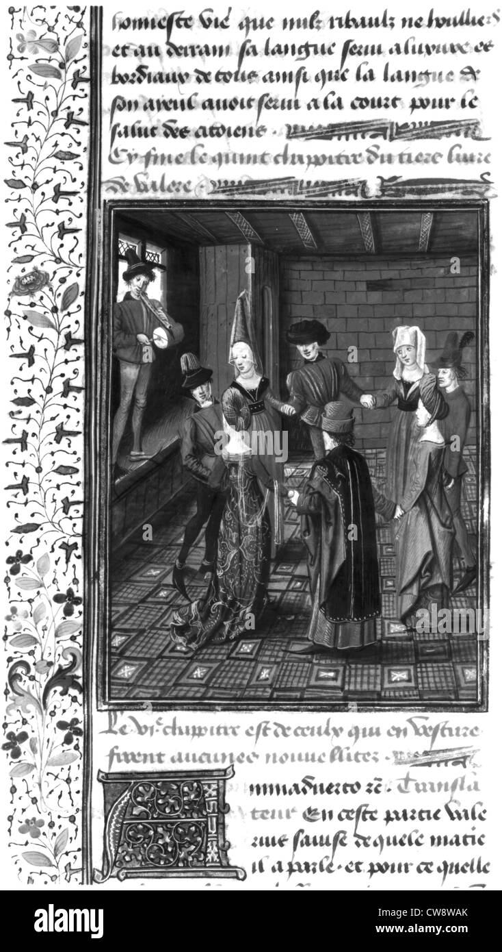 Dance middle ages hi-res stock photography and images - Alamy