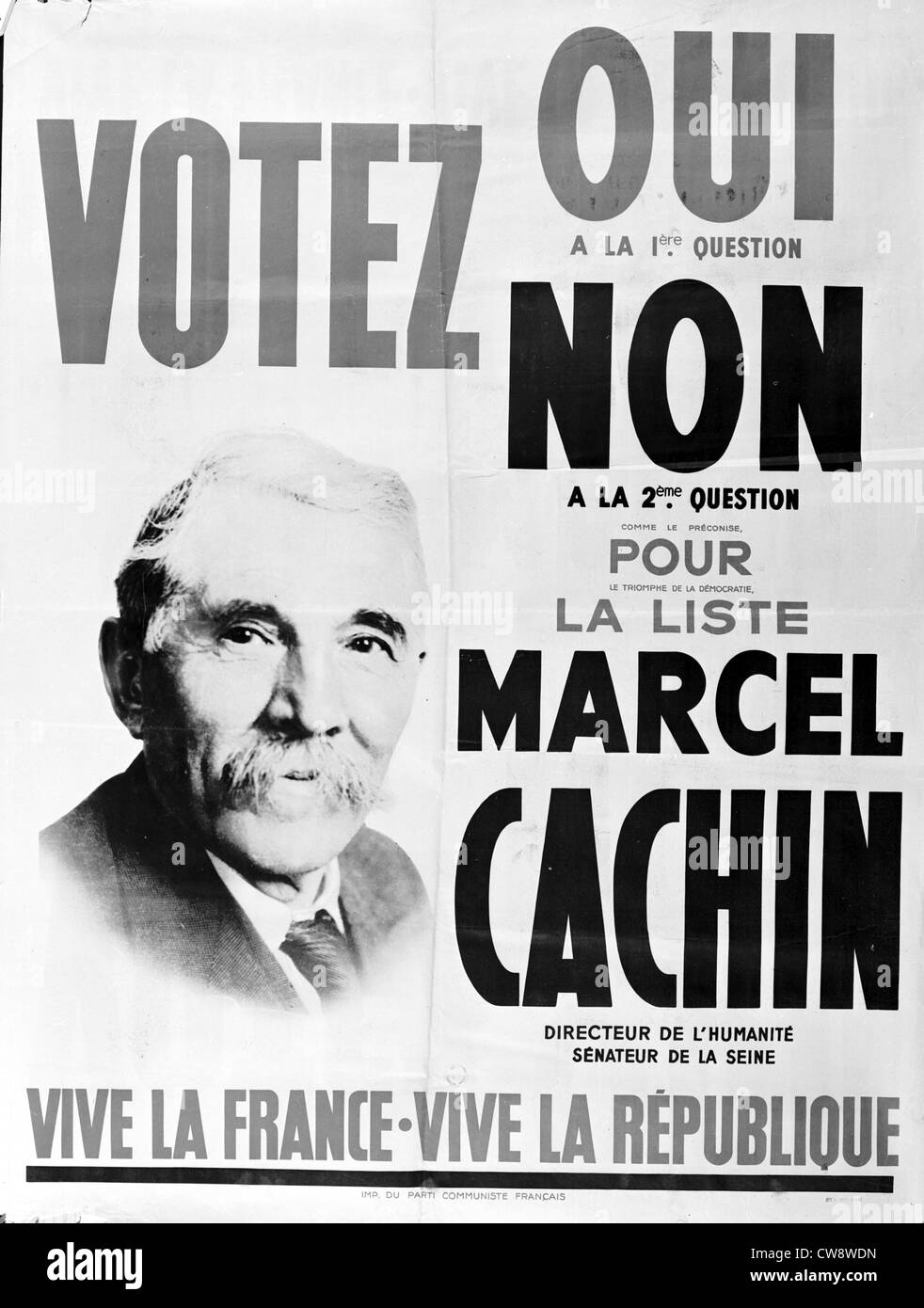 Communist propaganda poster Black and White Stock Photos & Images - Alamy