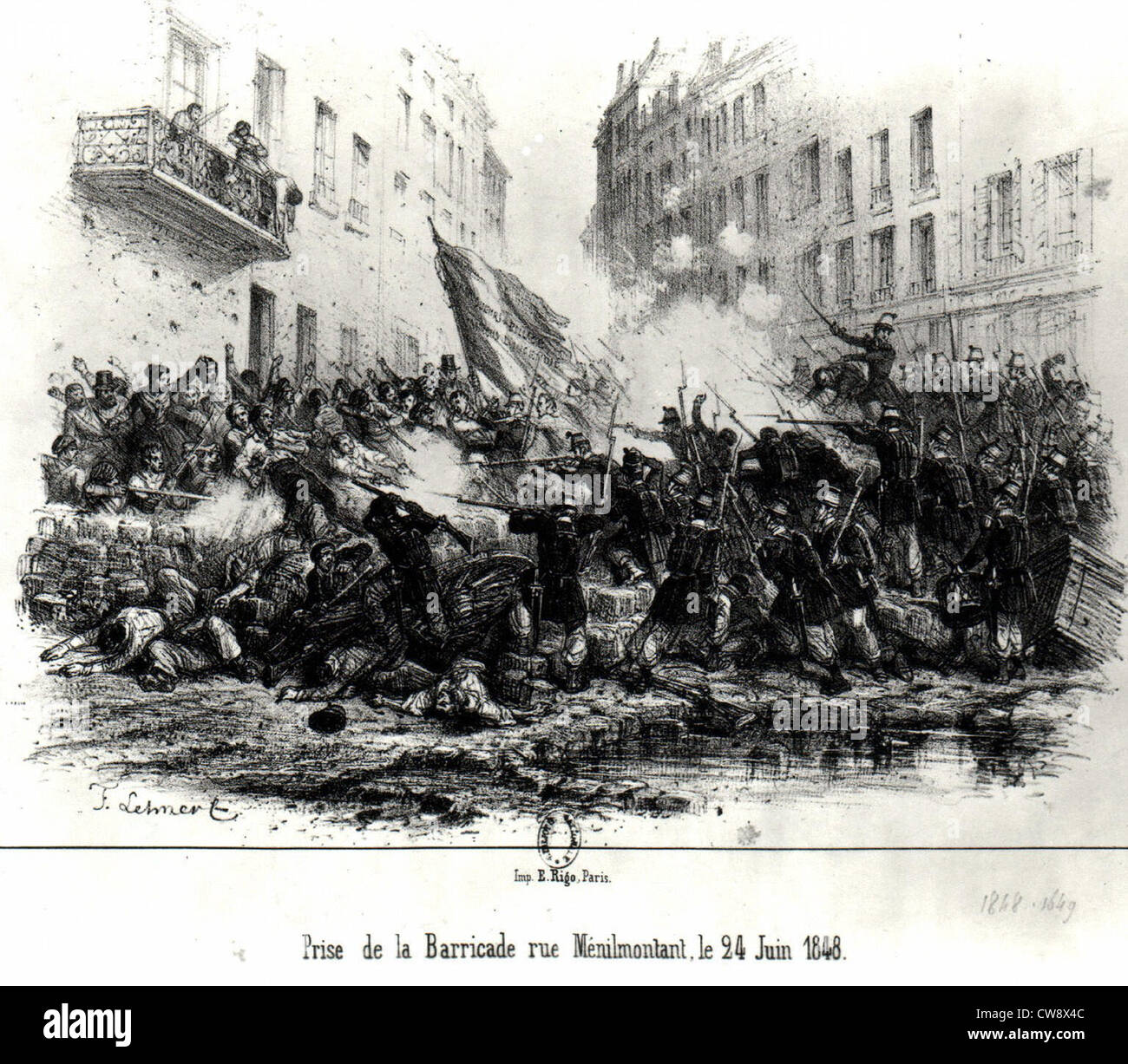 Barricade paris hi-res stock photography and images - Alamy