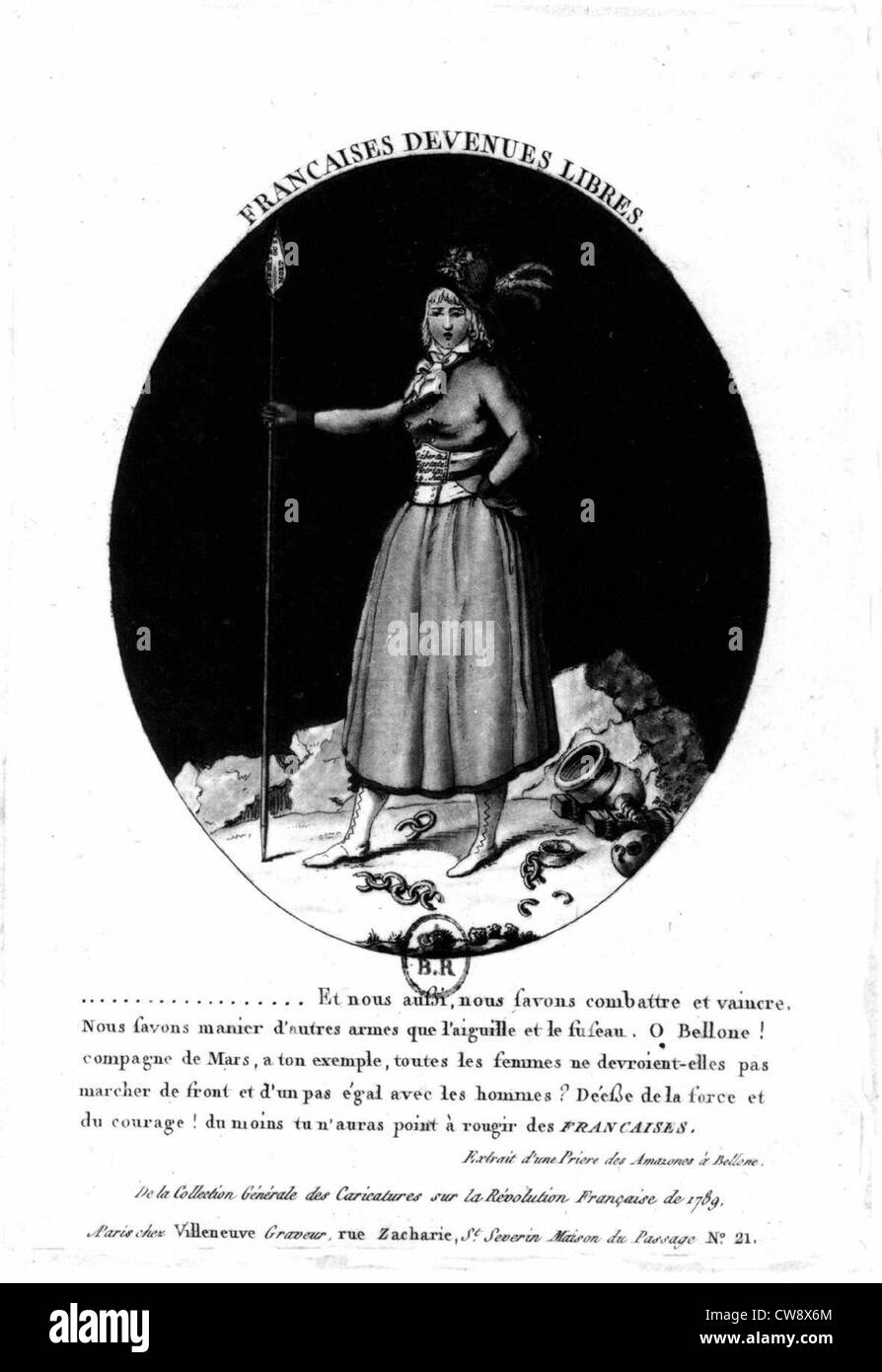 French revolution women hi-res stock photography and images - Alamy