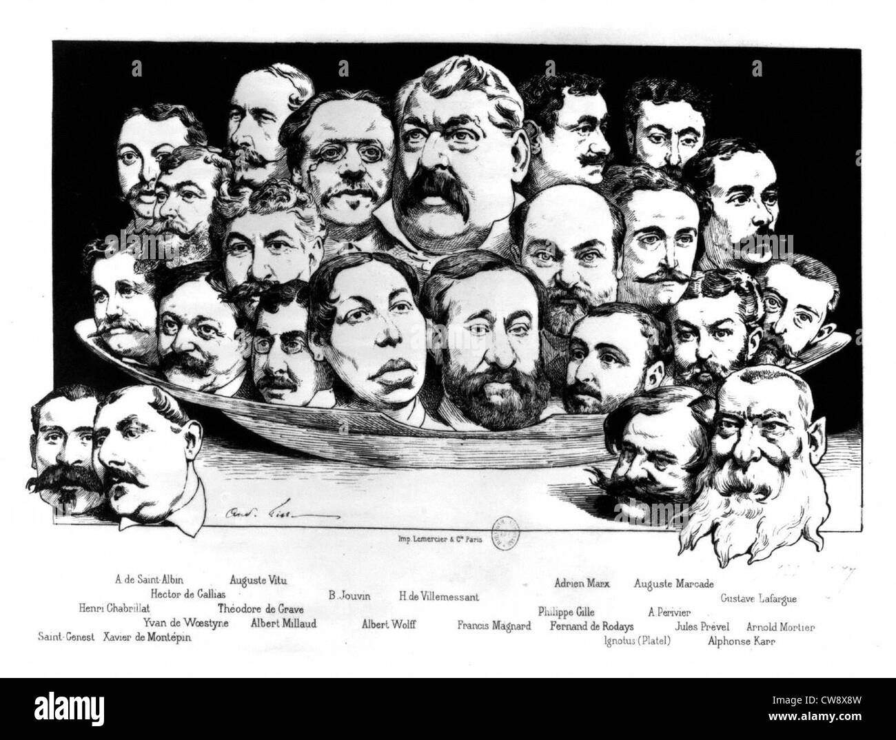 Hippolyte de villemessant hi-res stock photography and images - Alamy