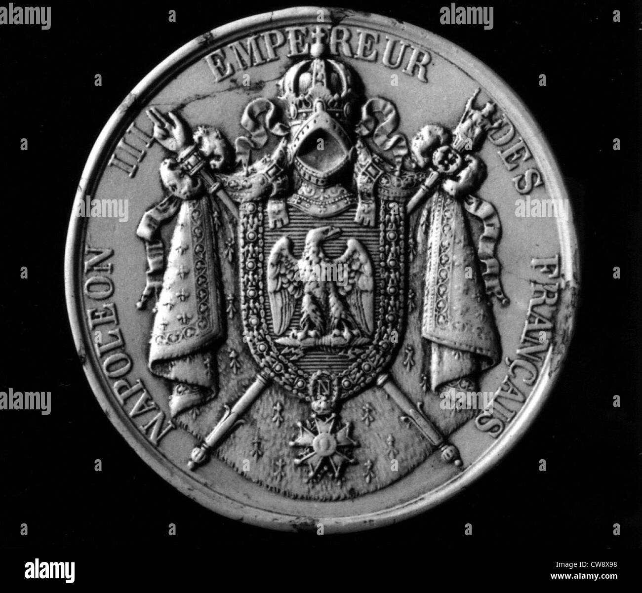 Seal of Napoleon III Stock Photo - Alamy