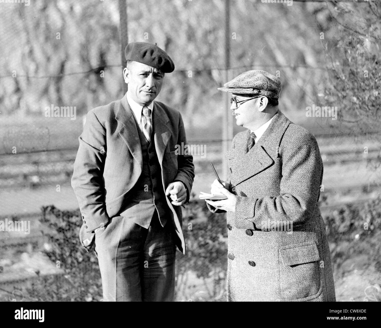 Mr. Benjamin Cervera mayor Port-Bou Léon Groc journalist Stock Photo ...
