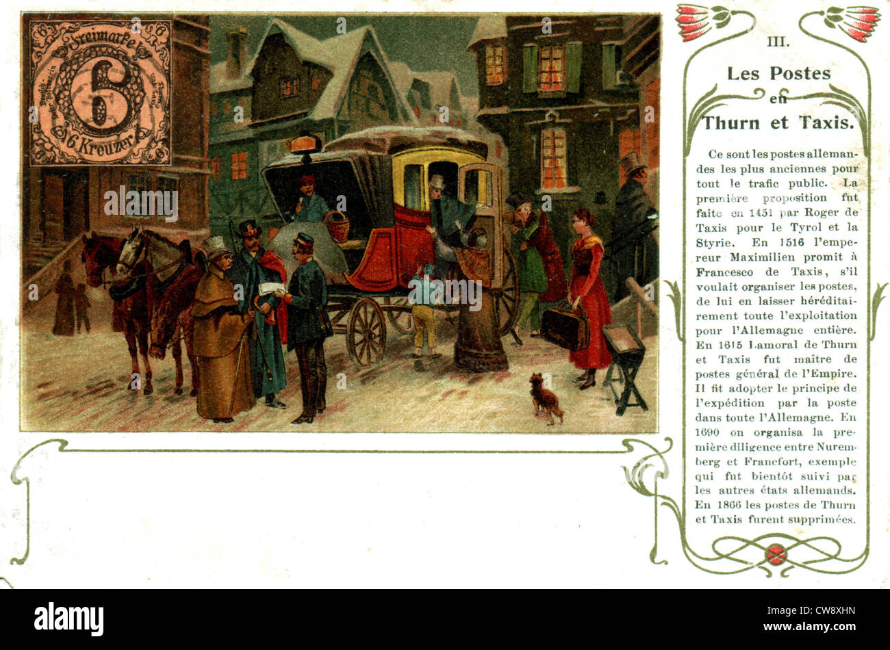 Stagecoach 19th century hi-res stock photography and images - Alamy