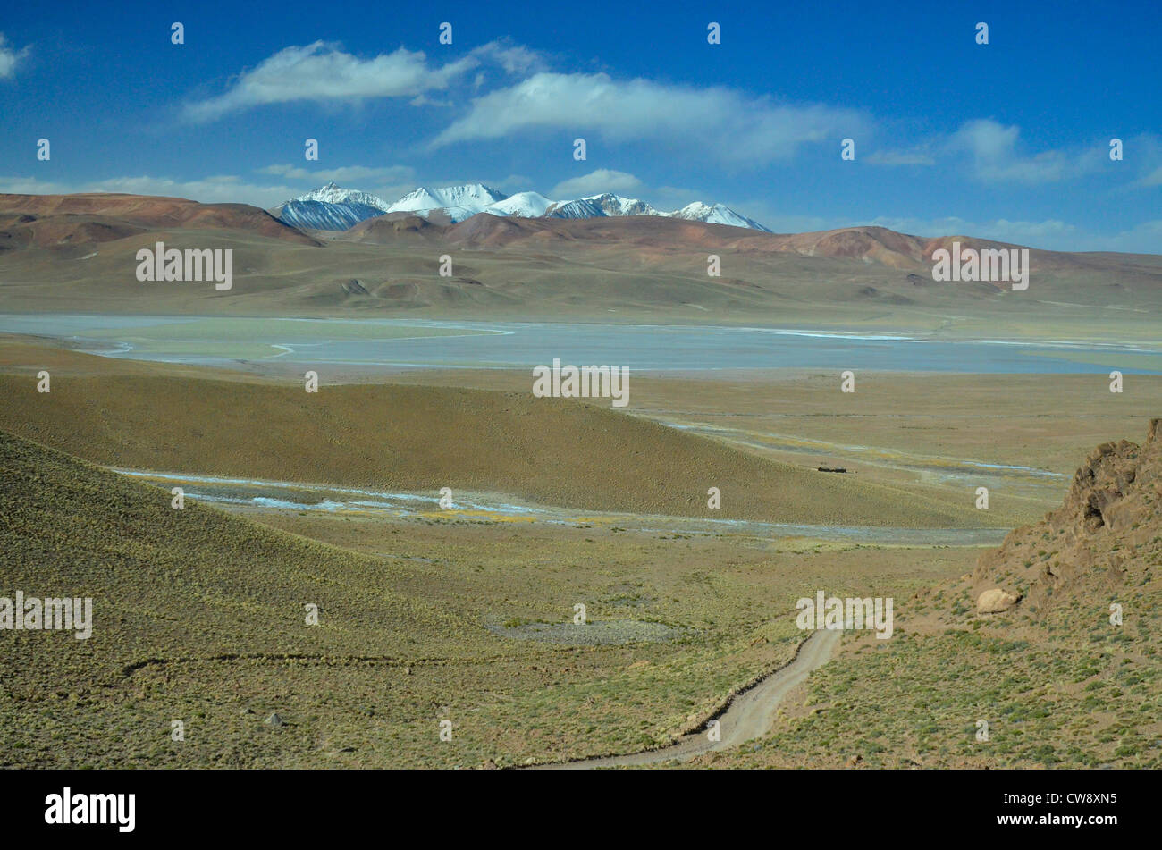 Touring the high altitude Altiplano of the Andes mountains in Bolivia ...